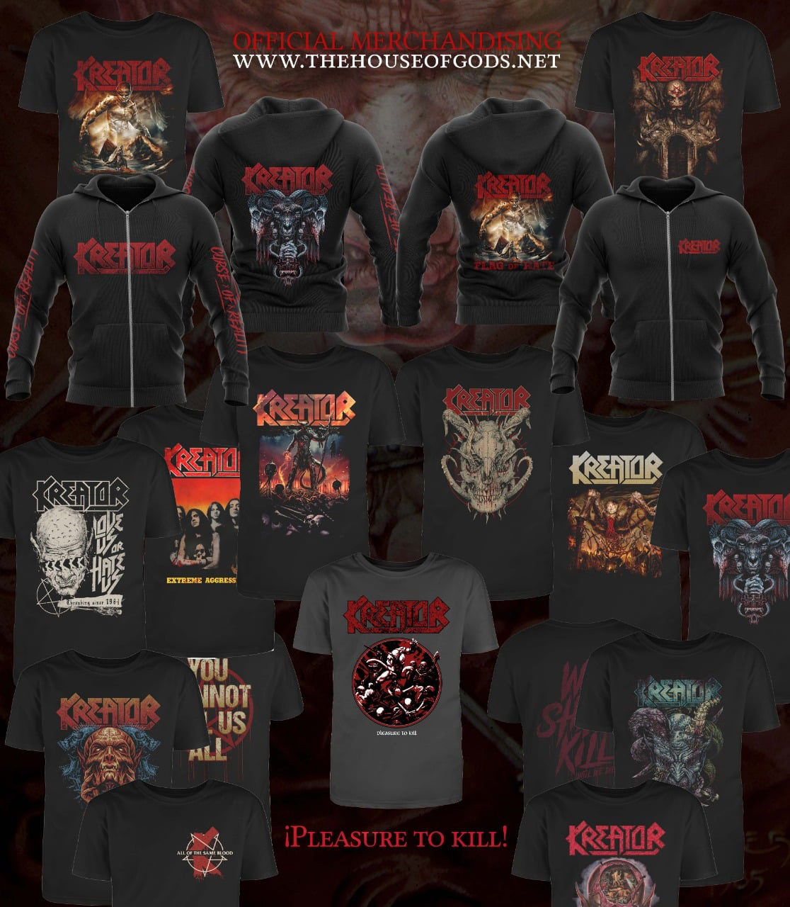 House of Gods, la merch oficial del heavy metal llega a México