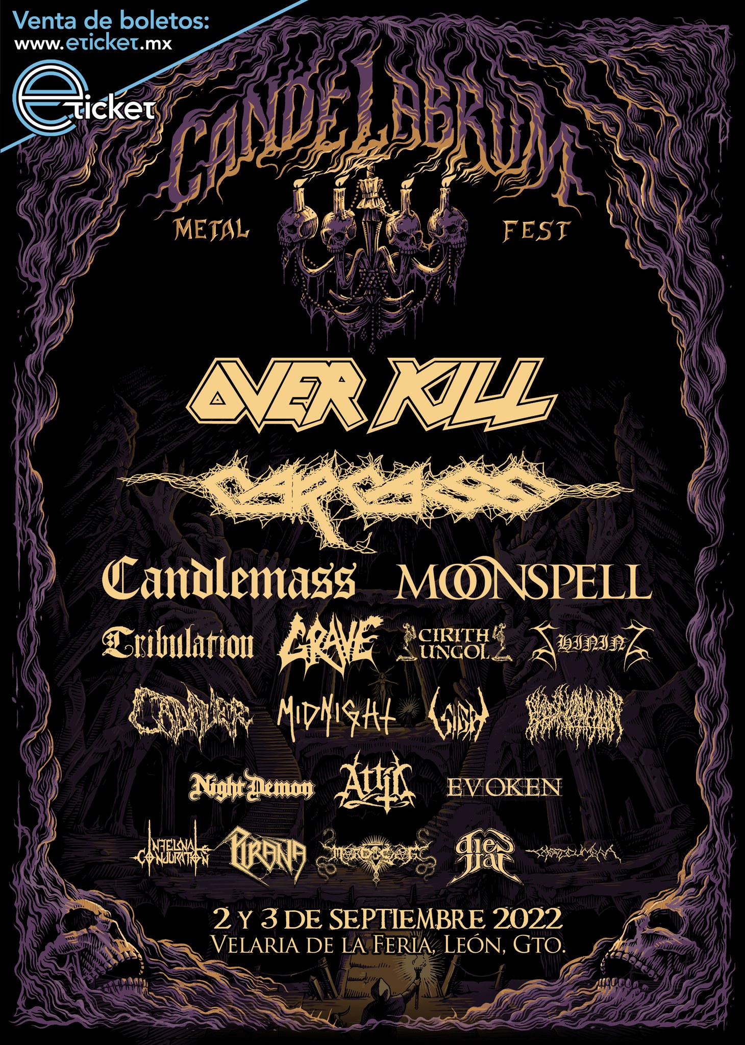 Candelabrum Metal Fest: todo lo que debes saber de la mano de su ...